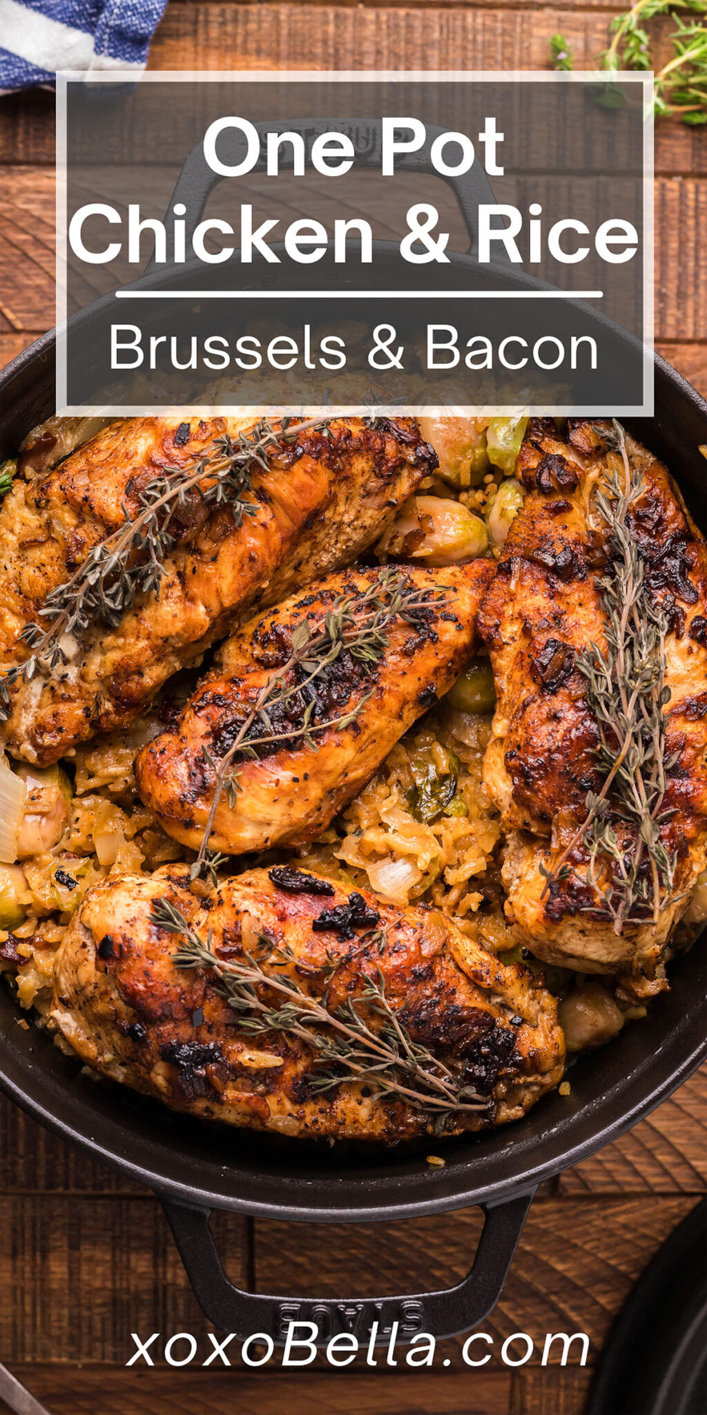 One Pot Chicken and Rice - xoxoBella