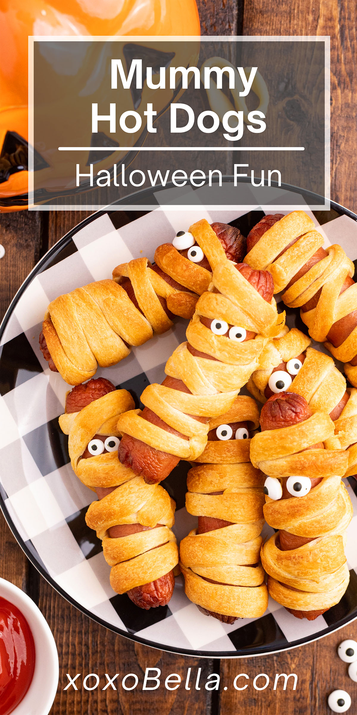 Mummy Halloween Hot Dogs - xoxoBella