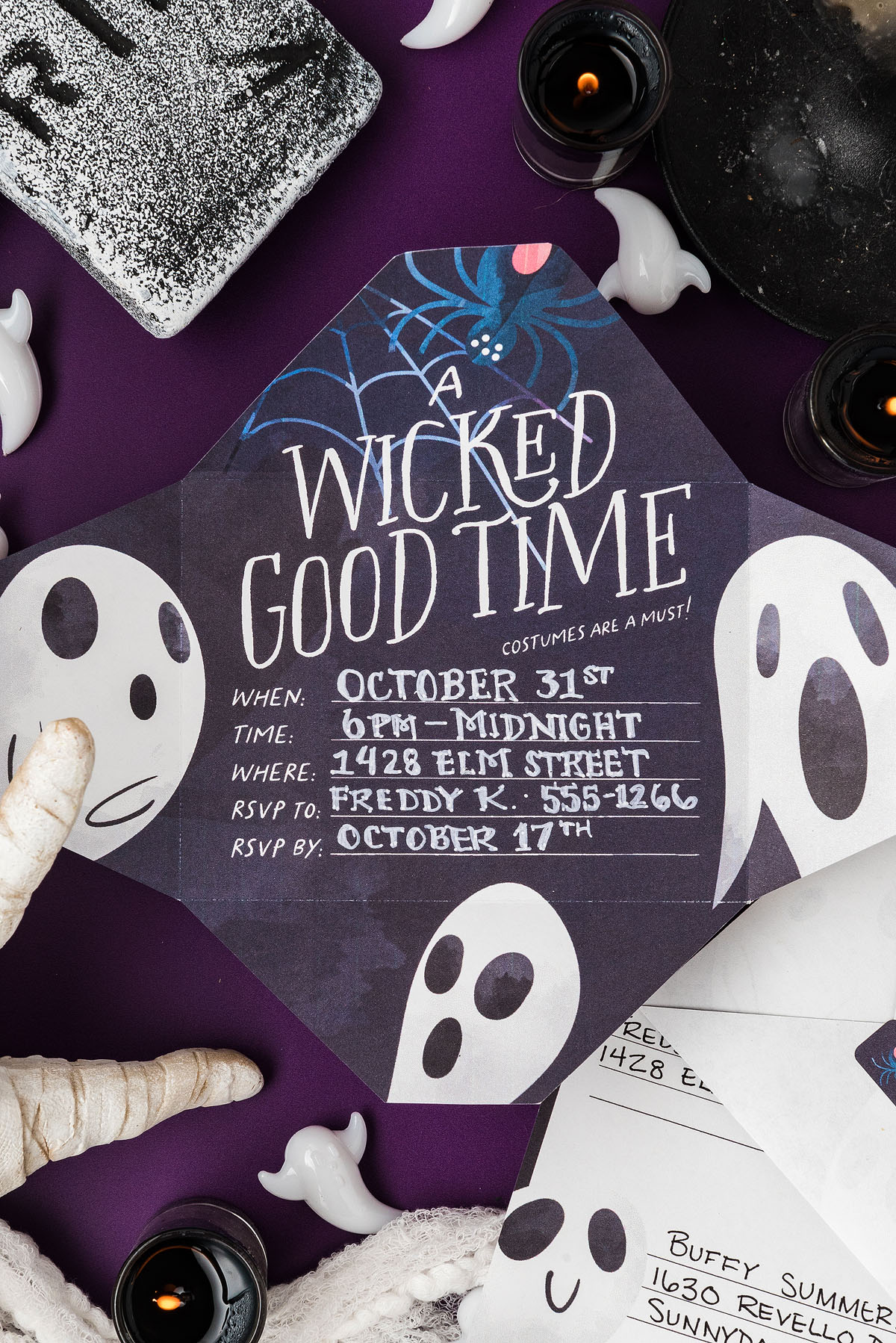 Spooky Printable Halloween Party Invitation - It's Free! - xoxoBella