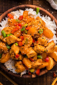 Tangerine Chicken - xoxoBella