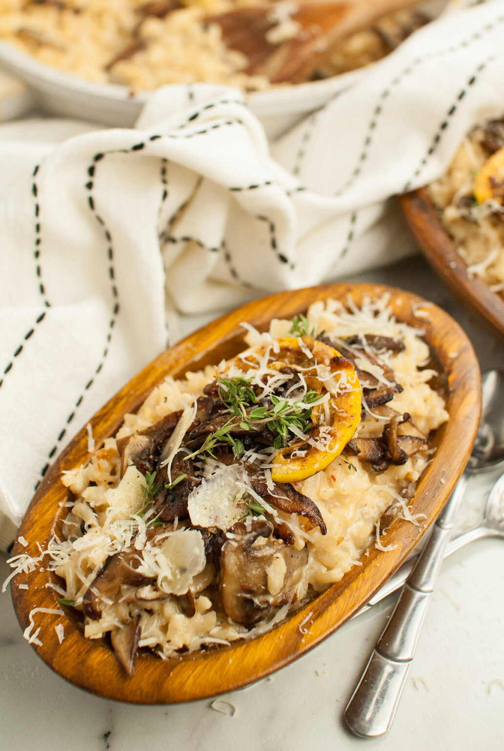 Mushroom Risotto - xoxoBella