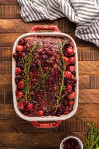Cranberry Holiday Beef Brisket - xoxoBella