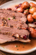 Cranberry Holiday Beef Brisket - xoxoBella