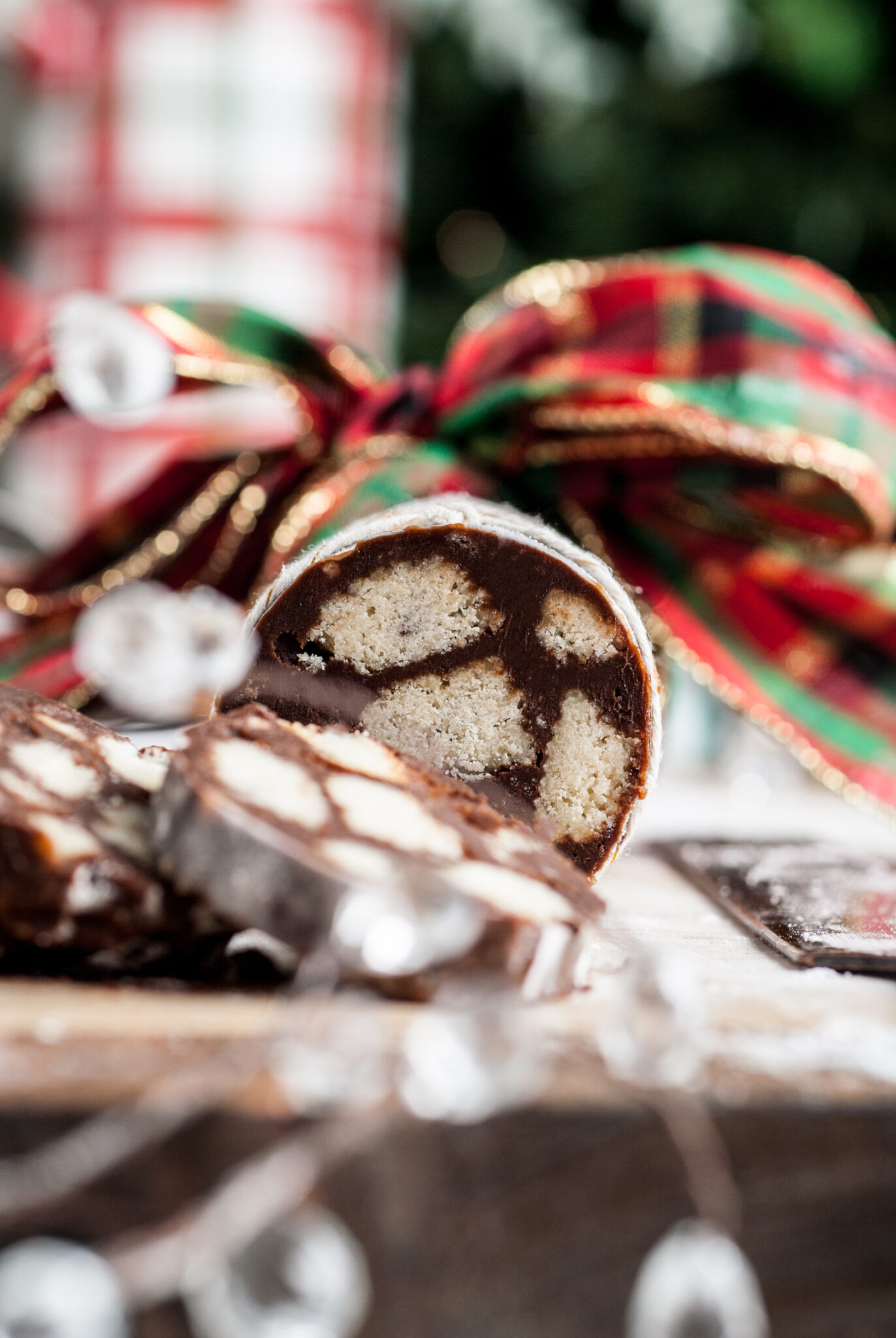 Italian Chocolate Salami - Salame di Cioccolato - xoxoBella