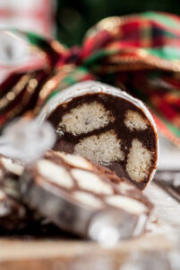 Italian Chocolate Salami - Salame di Cioccolato - xoxoBella