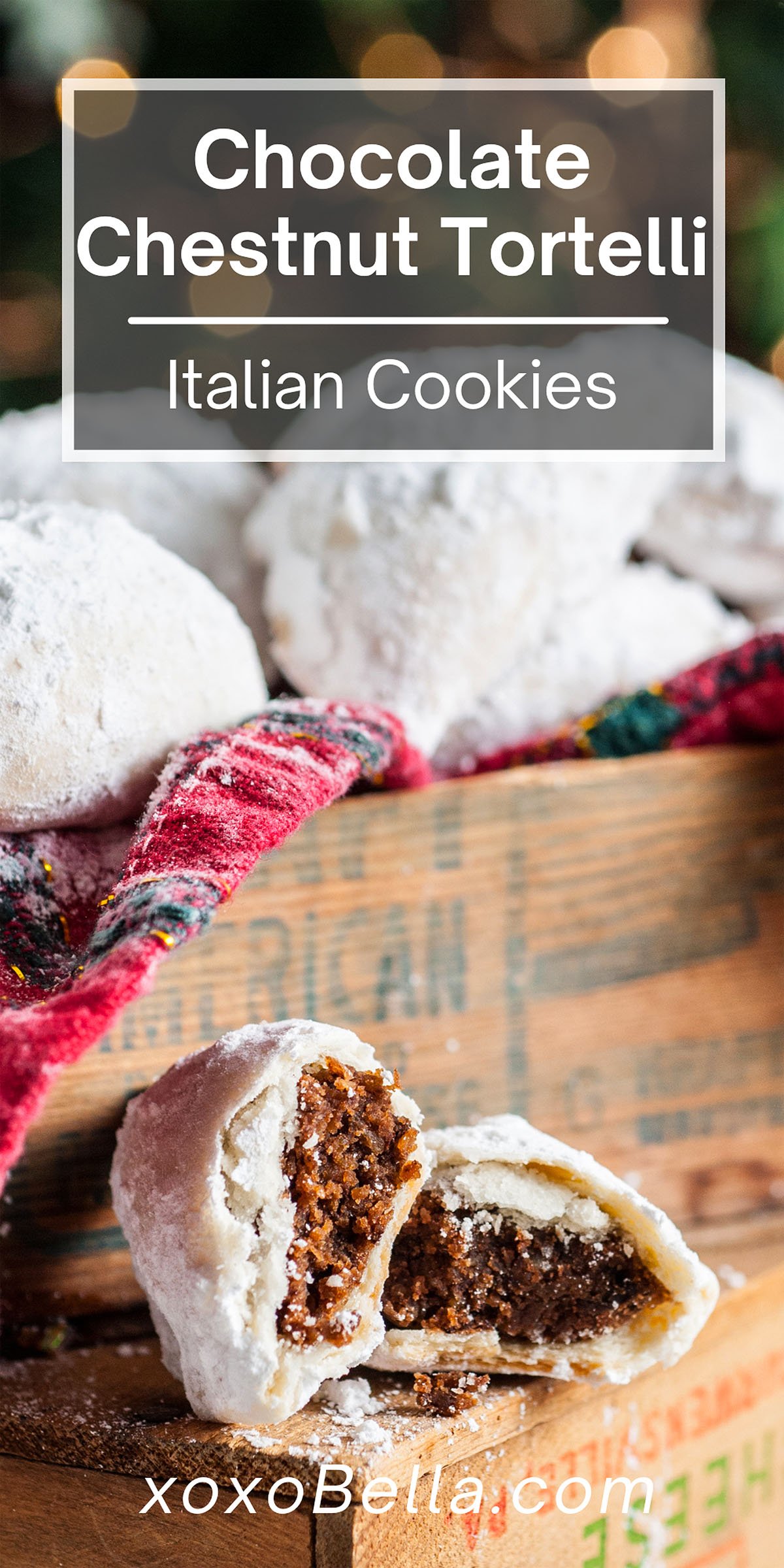 Chestnut Tortelli Cookies - xoxoBella