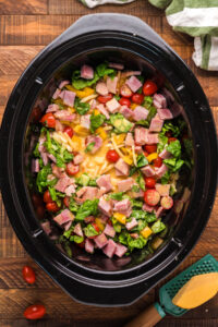 Slow Cooker Overnight Breakfast Casserole - xoxoBella