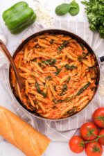 The BEST Italian Penne Rosa Pasta - xoxoBella