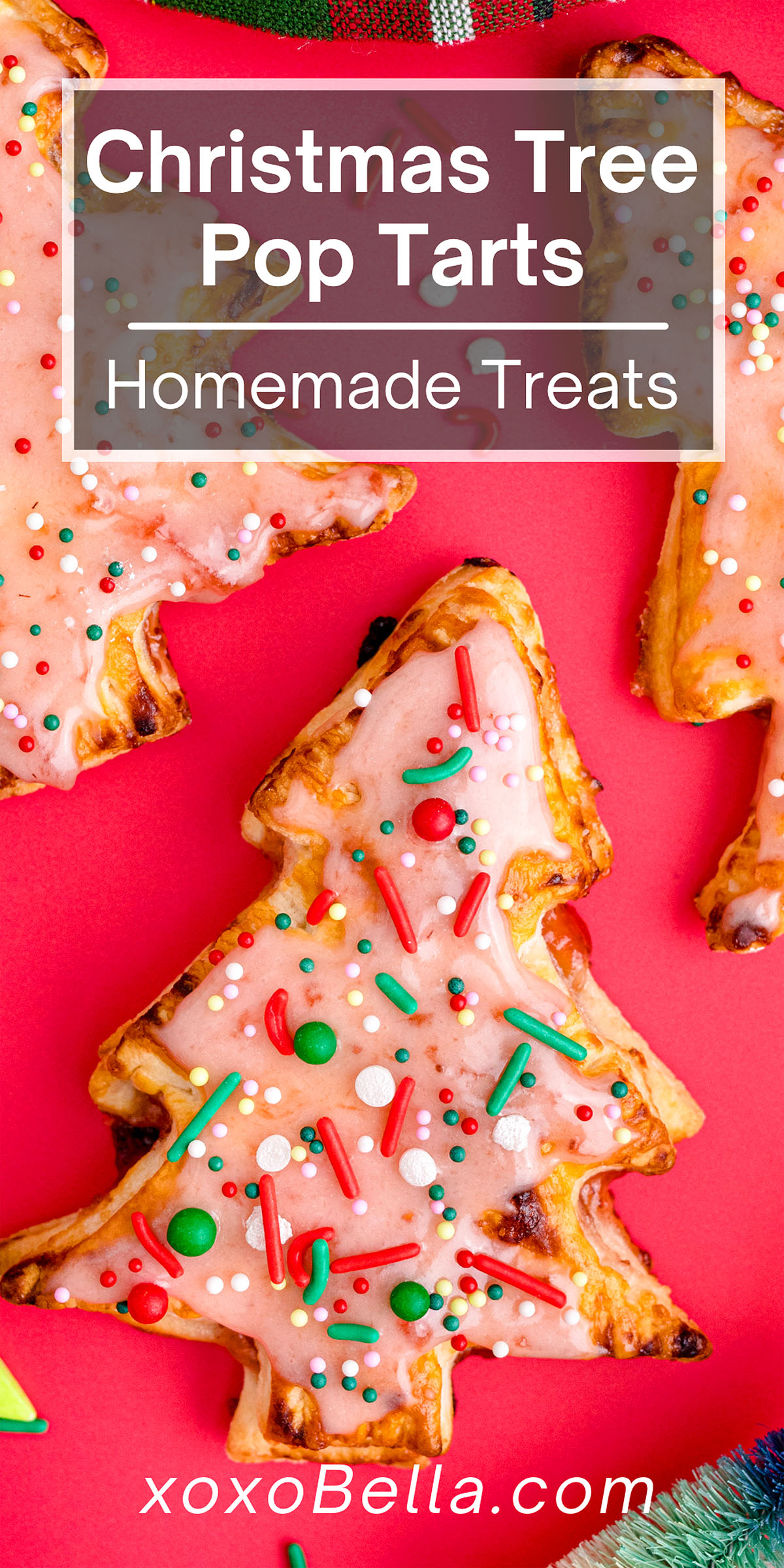 Christmas Tree Pop Tarts - xoxoBella