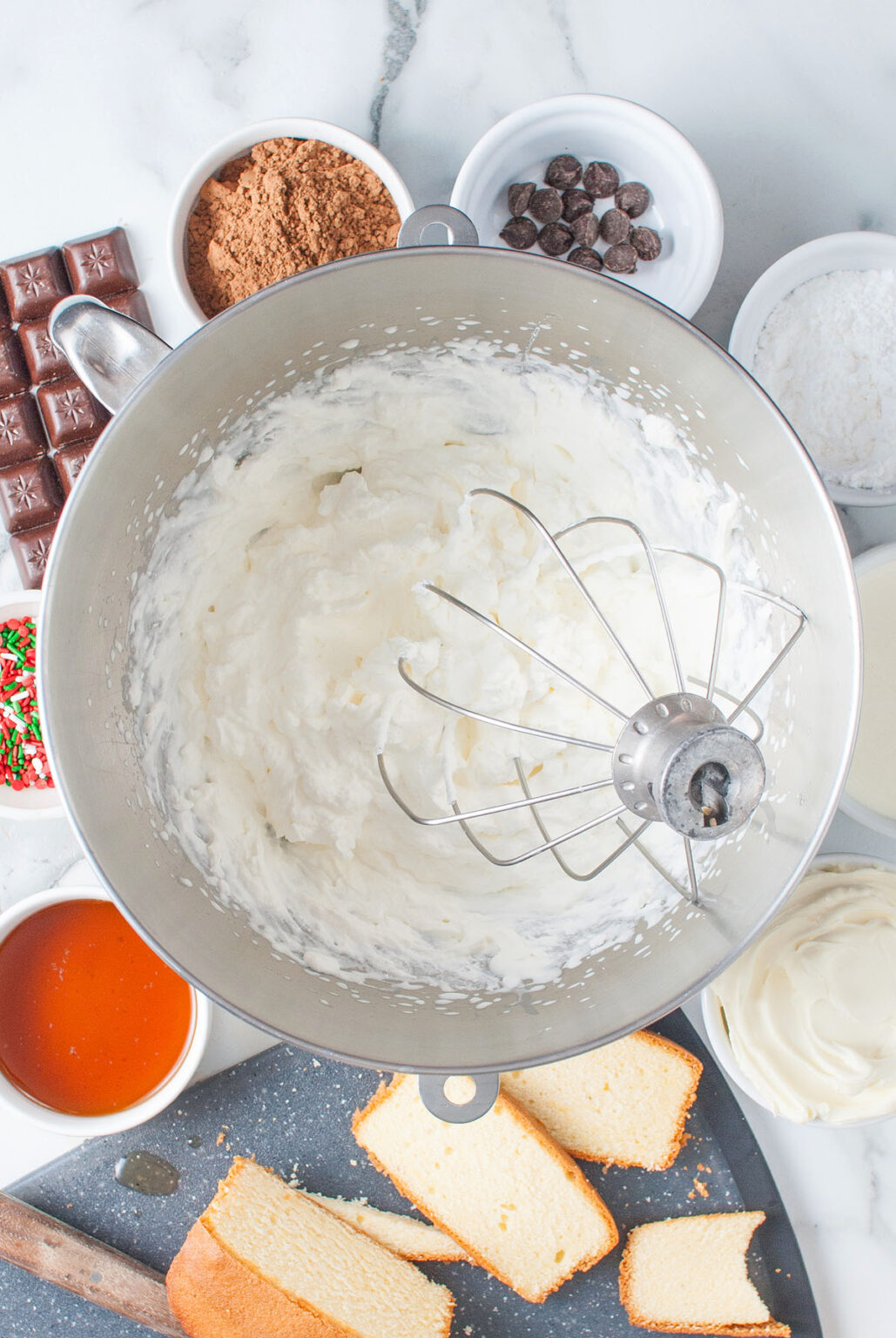 Italian Christmas Zuccotto Cake - xoxoBella