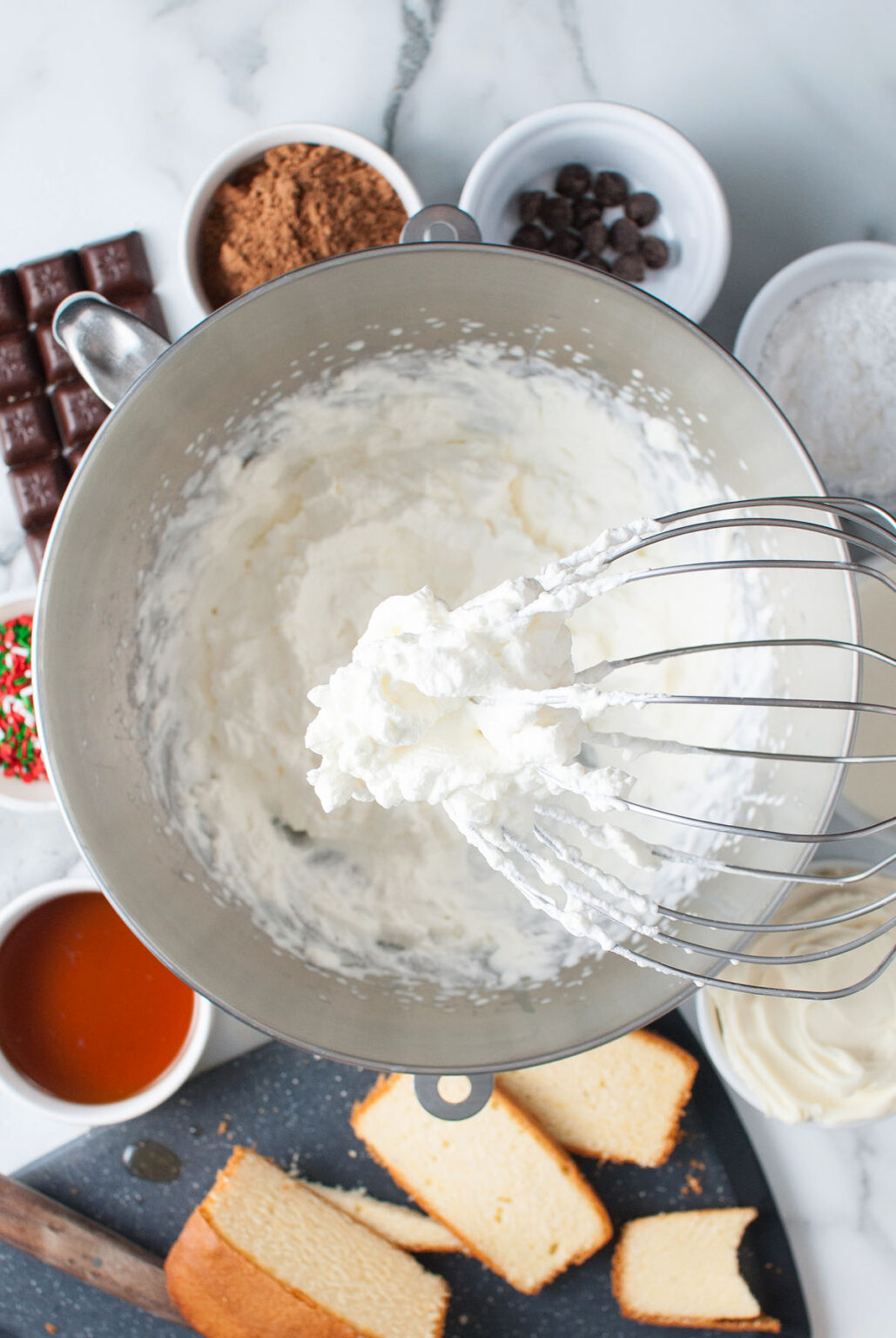 Italian Christmas Zuccotto Cake - xoxoBella