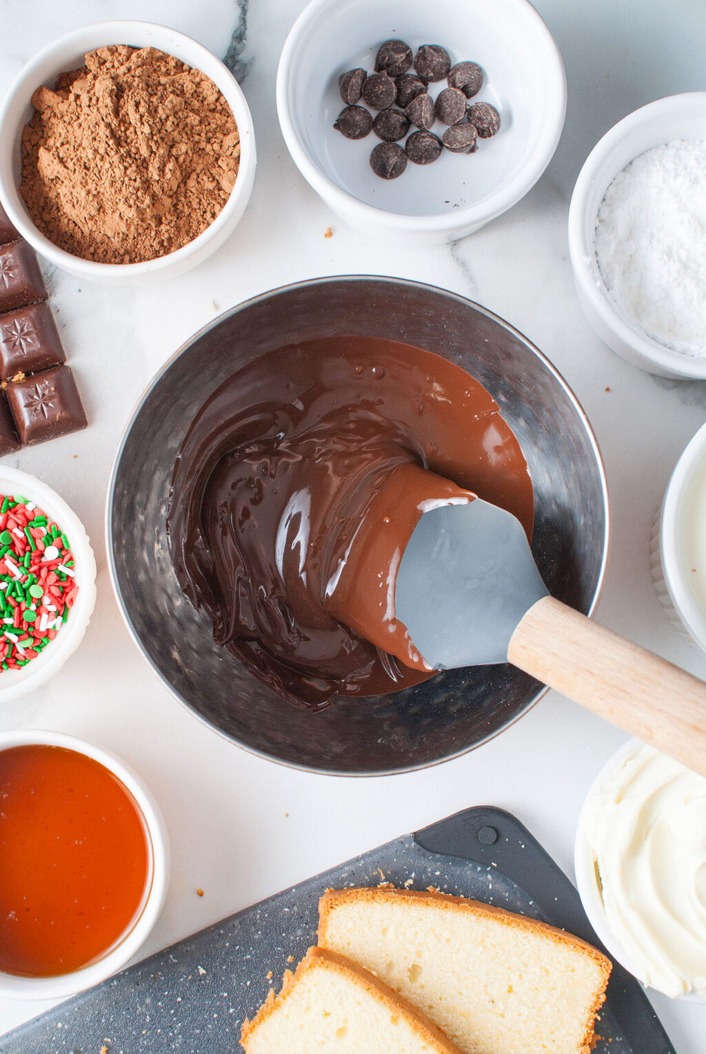 Italian Christmas Zuccotto Cake - xoxoBella