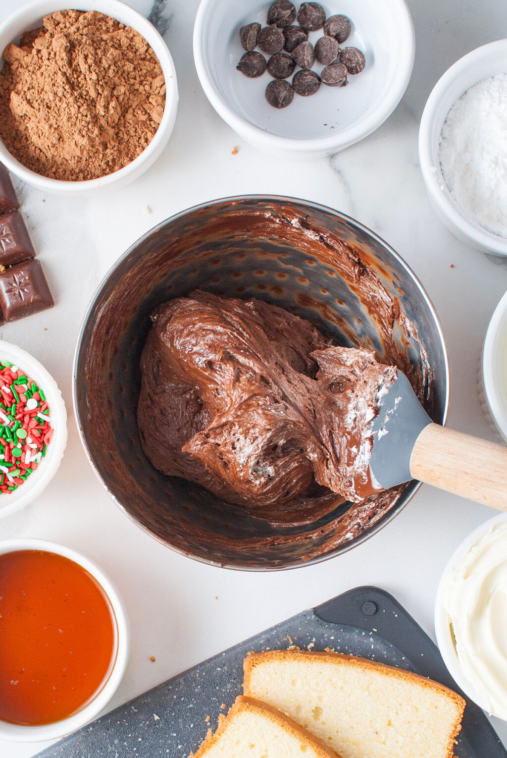 Italian Christmas Zuccotto Cake - xoxoBella