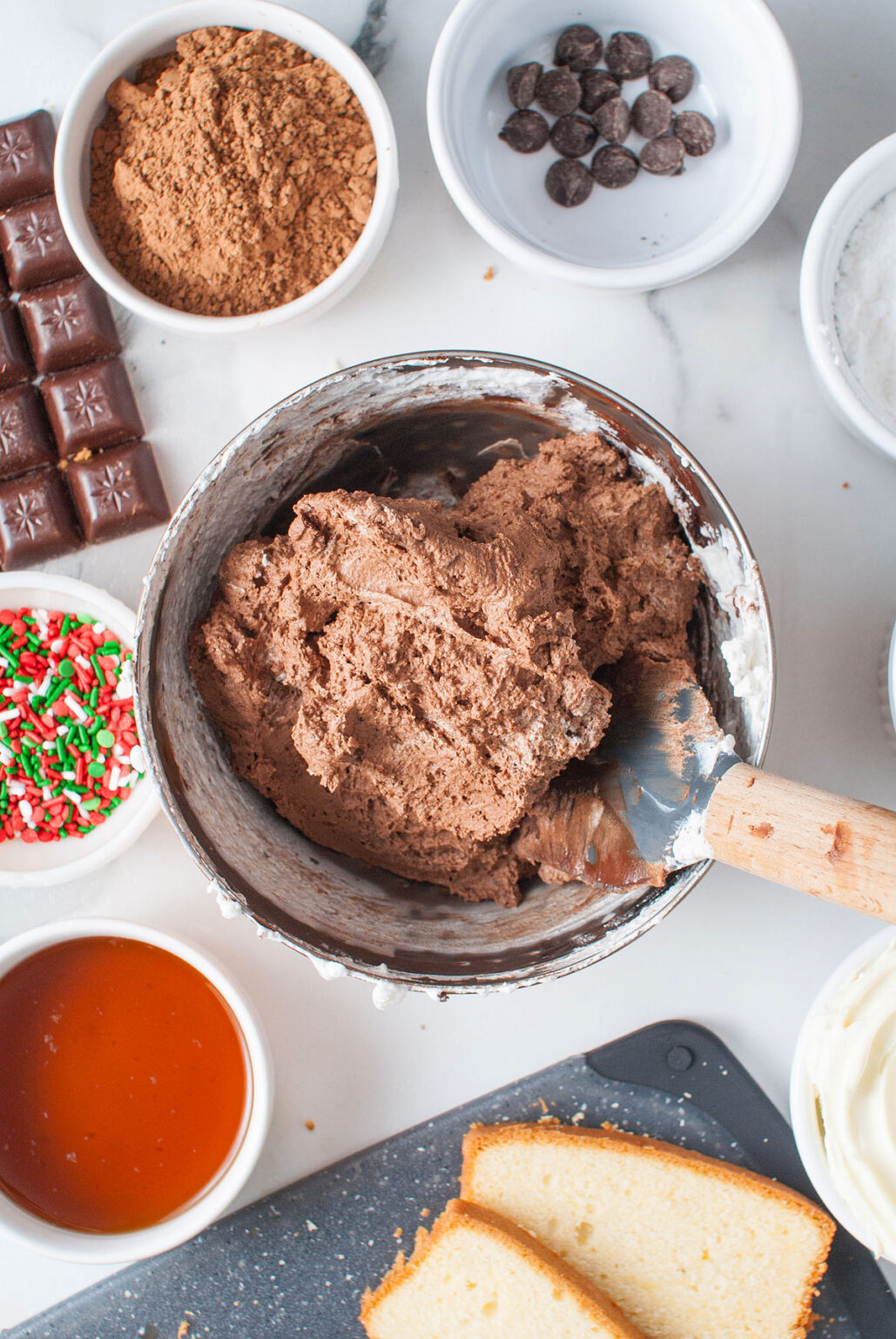 Italian Christmas Zuccotto Cake - xoxoBella