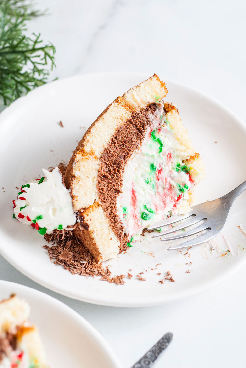 Italian Christmas Zuccotto Cake - xoxoBella