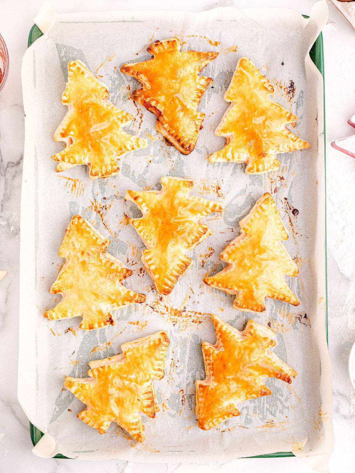 Christmas Tree Pop Tarts - xoxoBella