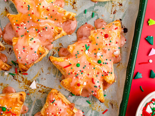 Christmas Tree Pop Tarts - xoxoBella