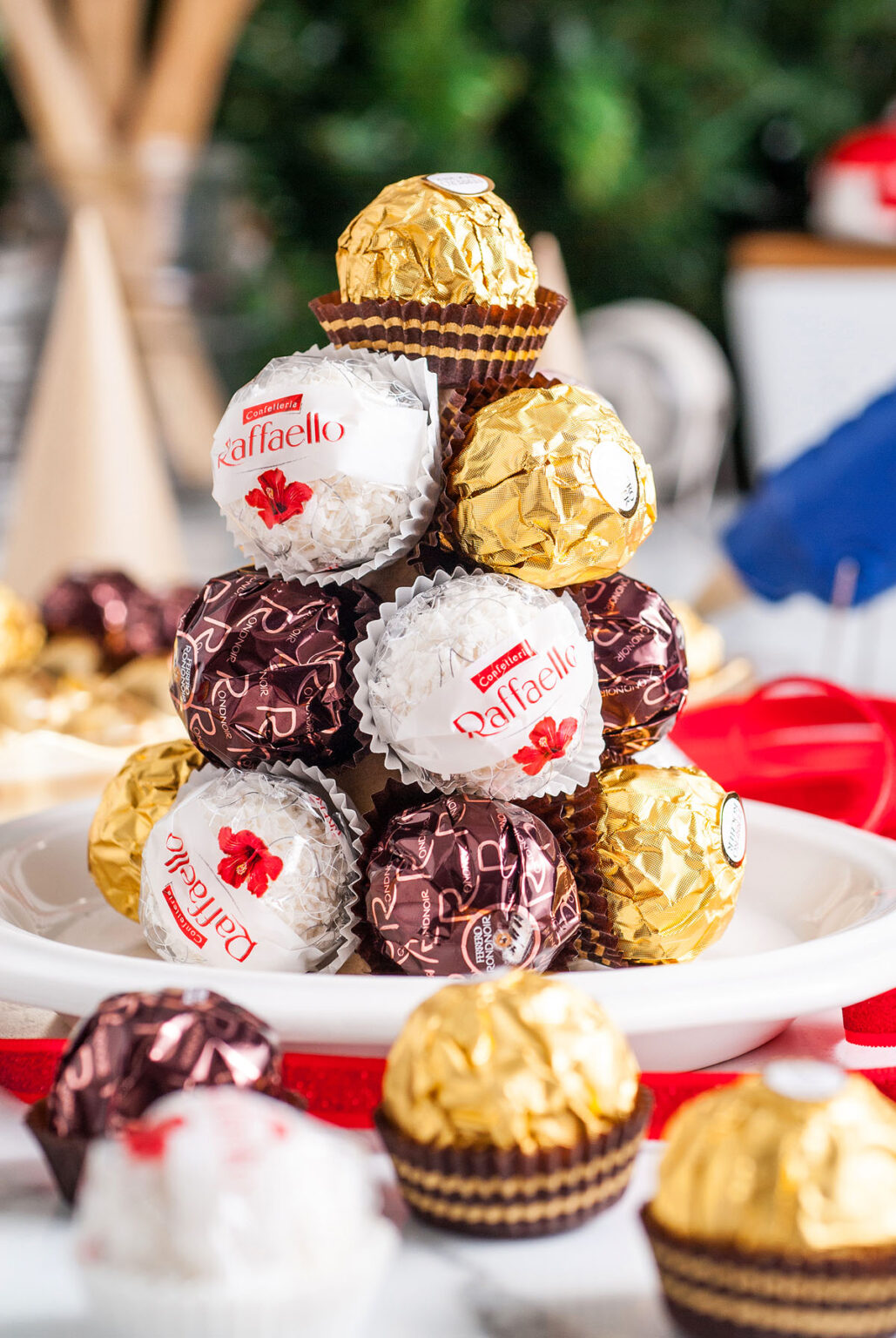 Homemade Ferrero Rocher Christmas Tree - xoxoBella