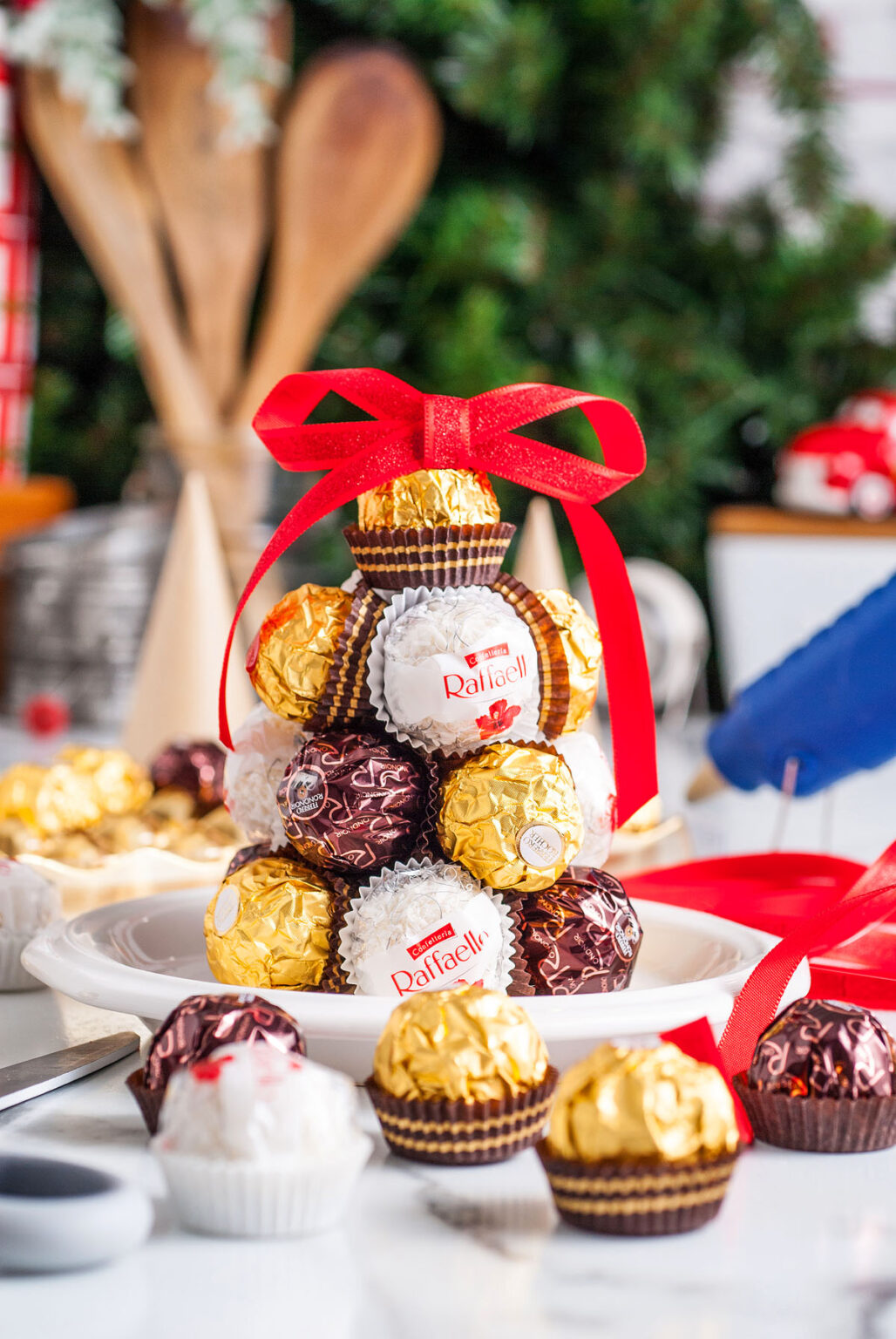 Homemade Ferrero Rocher Christmas Tree - xoxoBella
