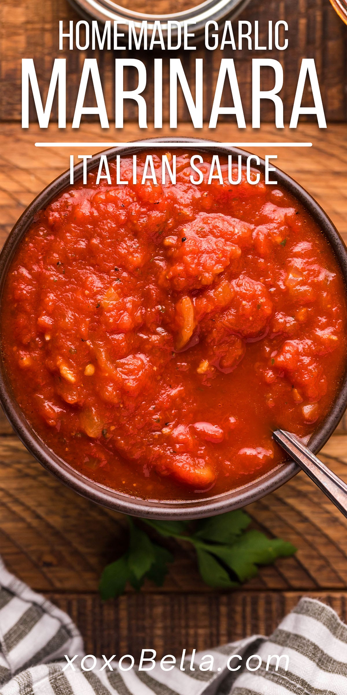 Garlic Marinara Sauce Xoxobella