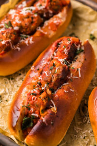 Italian Meatball Subs - xoxoBella
