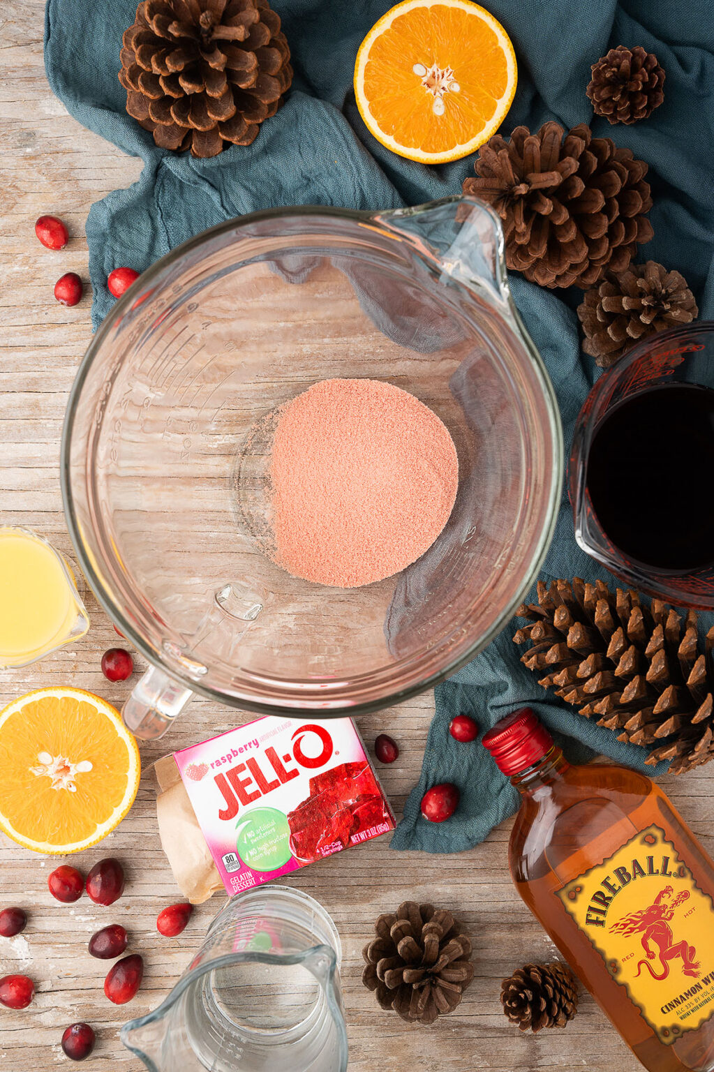 Mulled Wine Fireball Jello Shots - xoxoBella