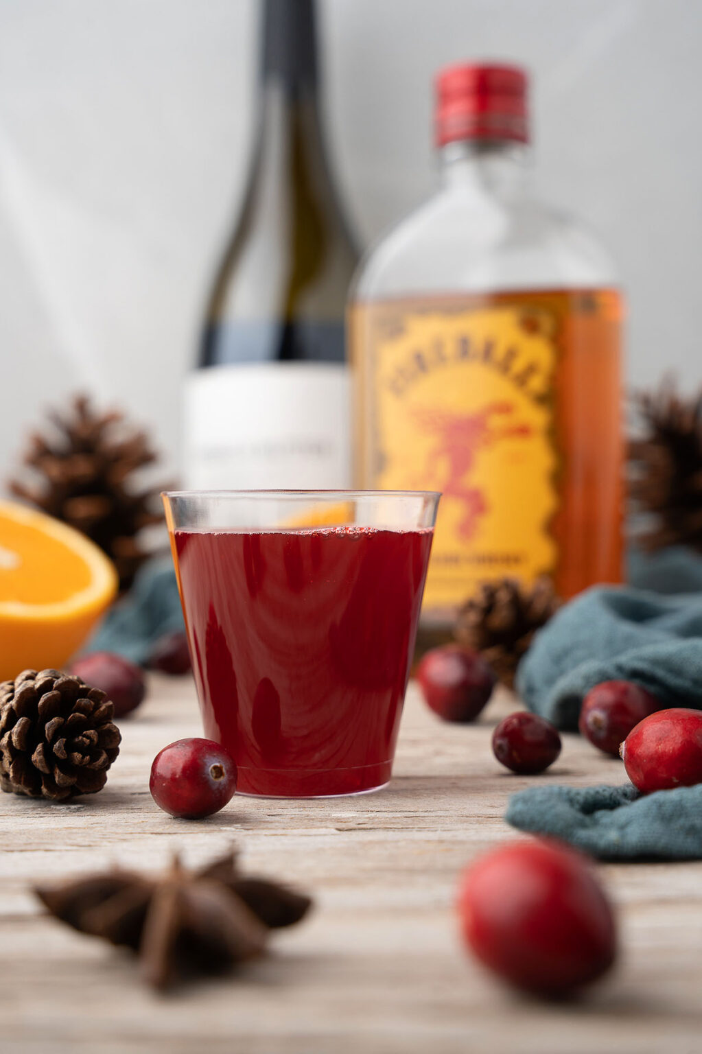 Mulled Wine Fireball Jello Shots - xoxoBella
