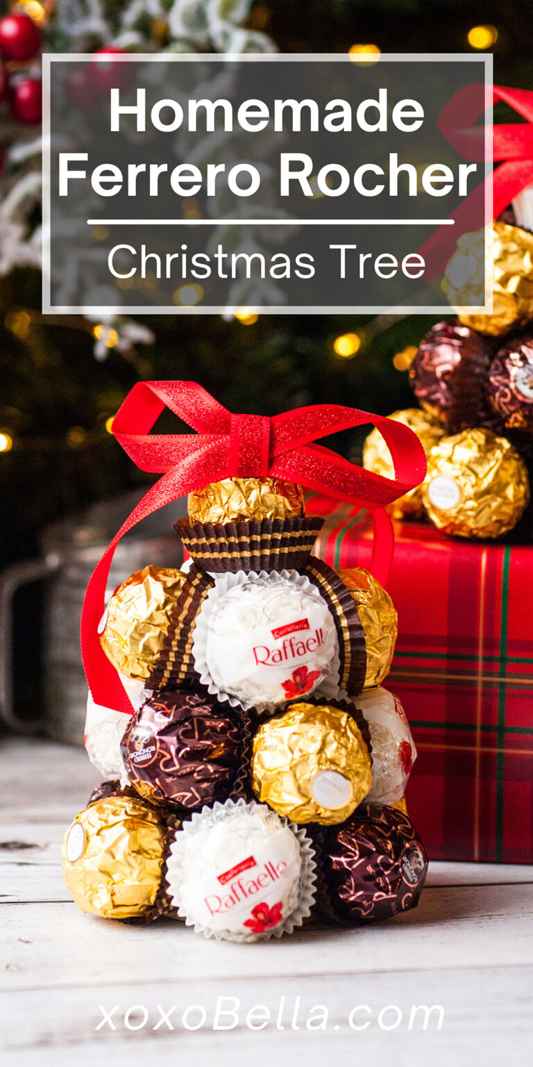 Homemade Ferrero Rocher Christmas Tree - xoxoBella