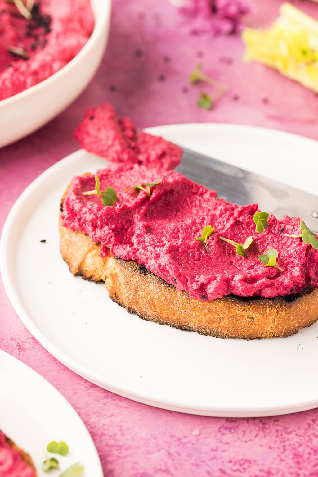 Pink Beetroot Hummus - xoxoBella