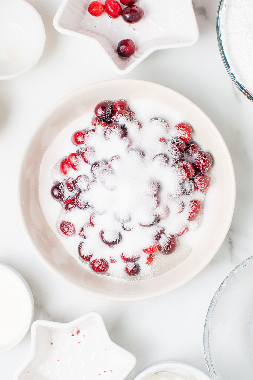 Sparkling Frosted Cranberry Cookies - xoxoBella