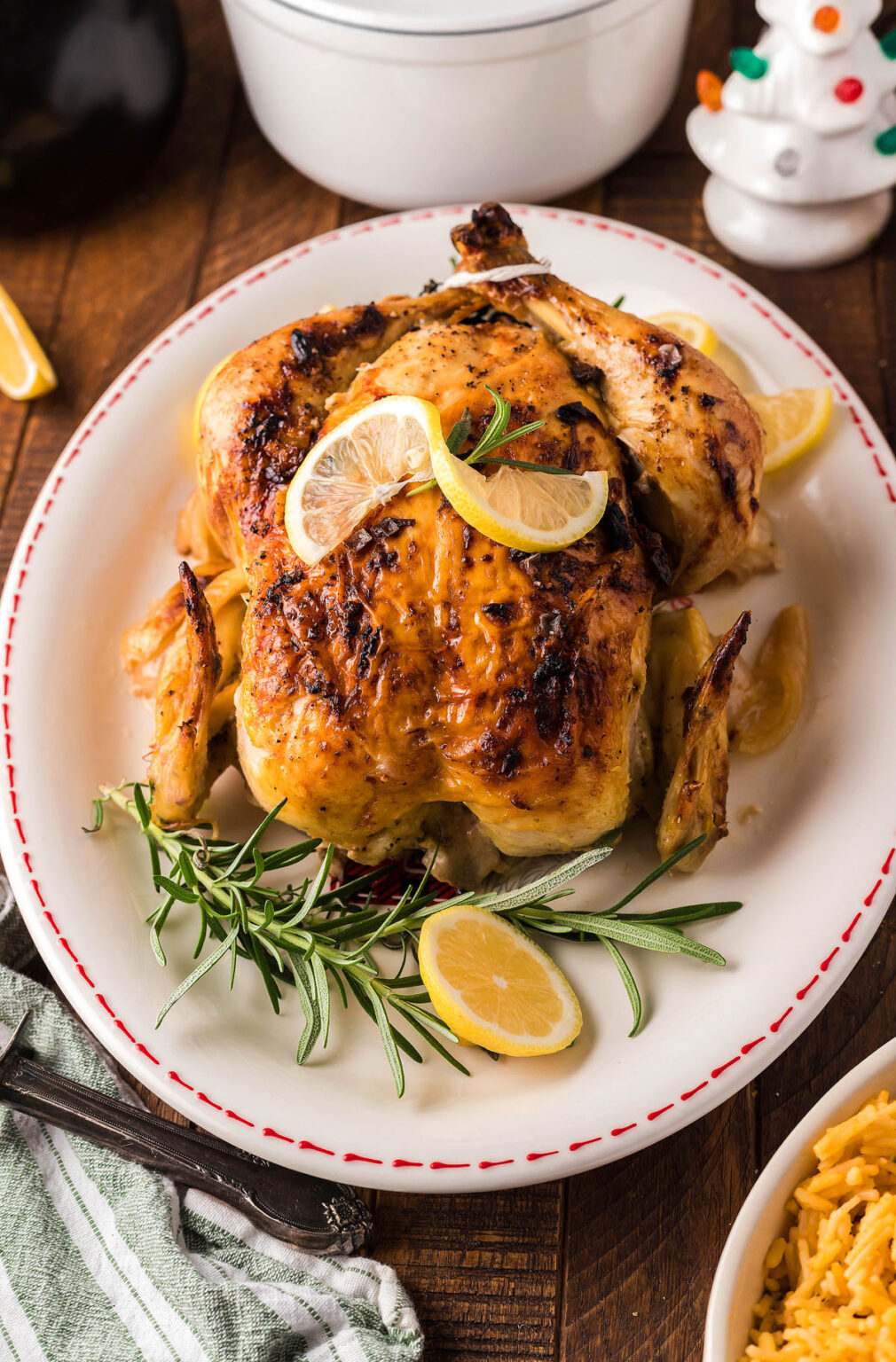 Holiday Roasted Chicken - xoxoBella