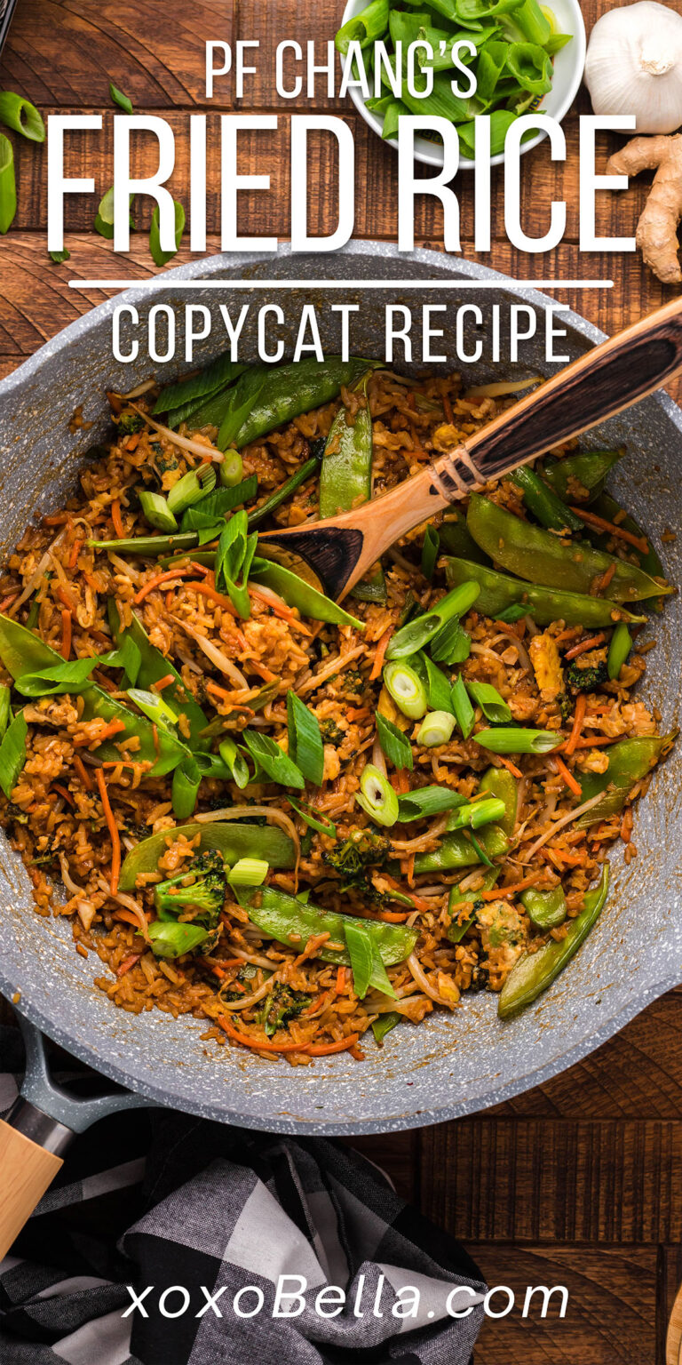 PF Chang's Fried Rice - Copycat Recipe - xoxoBella
