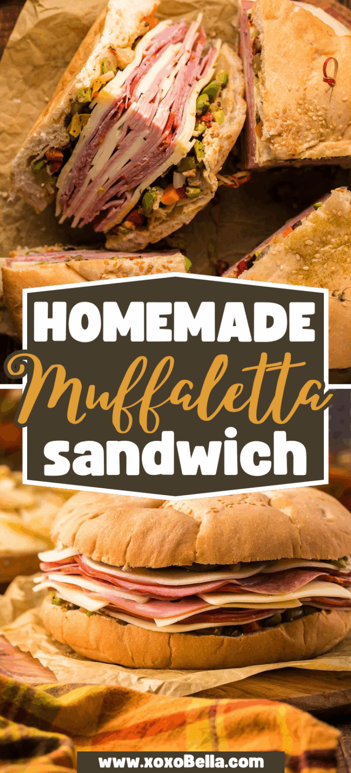 Muffaletta Sandwich - xoxoBella