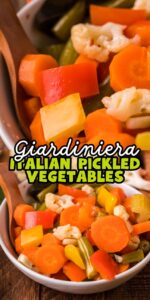 Giardiniera (Italian Pickled Vegetables) - xoxoBella