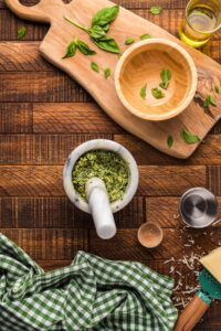 Italian Basil Pesto - Pesto Genovese - xoxoBella
