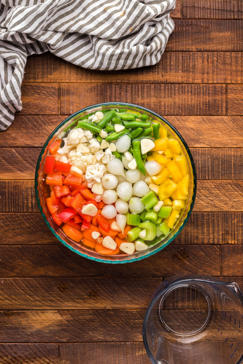 Giardiniera (Italian Pickled Vegetables) - xoxoBella