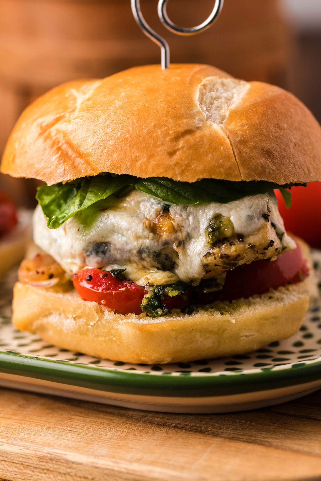 Italian Chicken Pesto Sandwich - xoxoBella