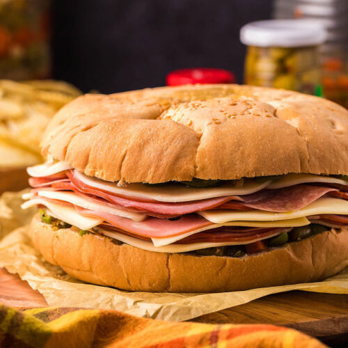 Muffaletta Sandwich - xoxoBella