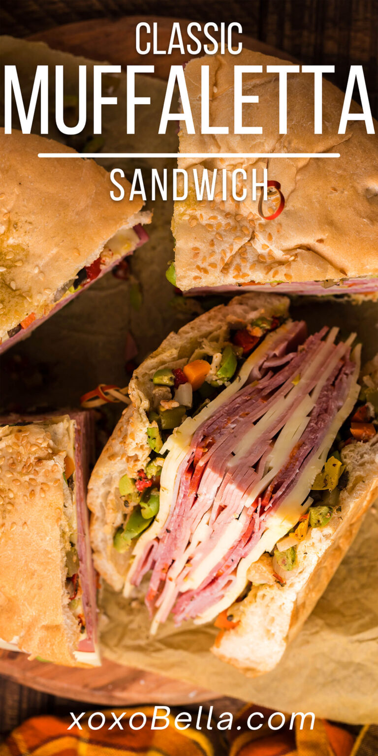 Muffaletta Sandwich - xoxoBella