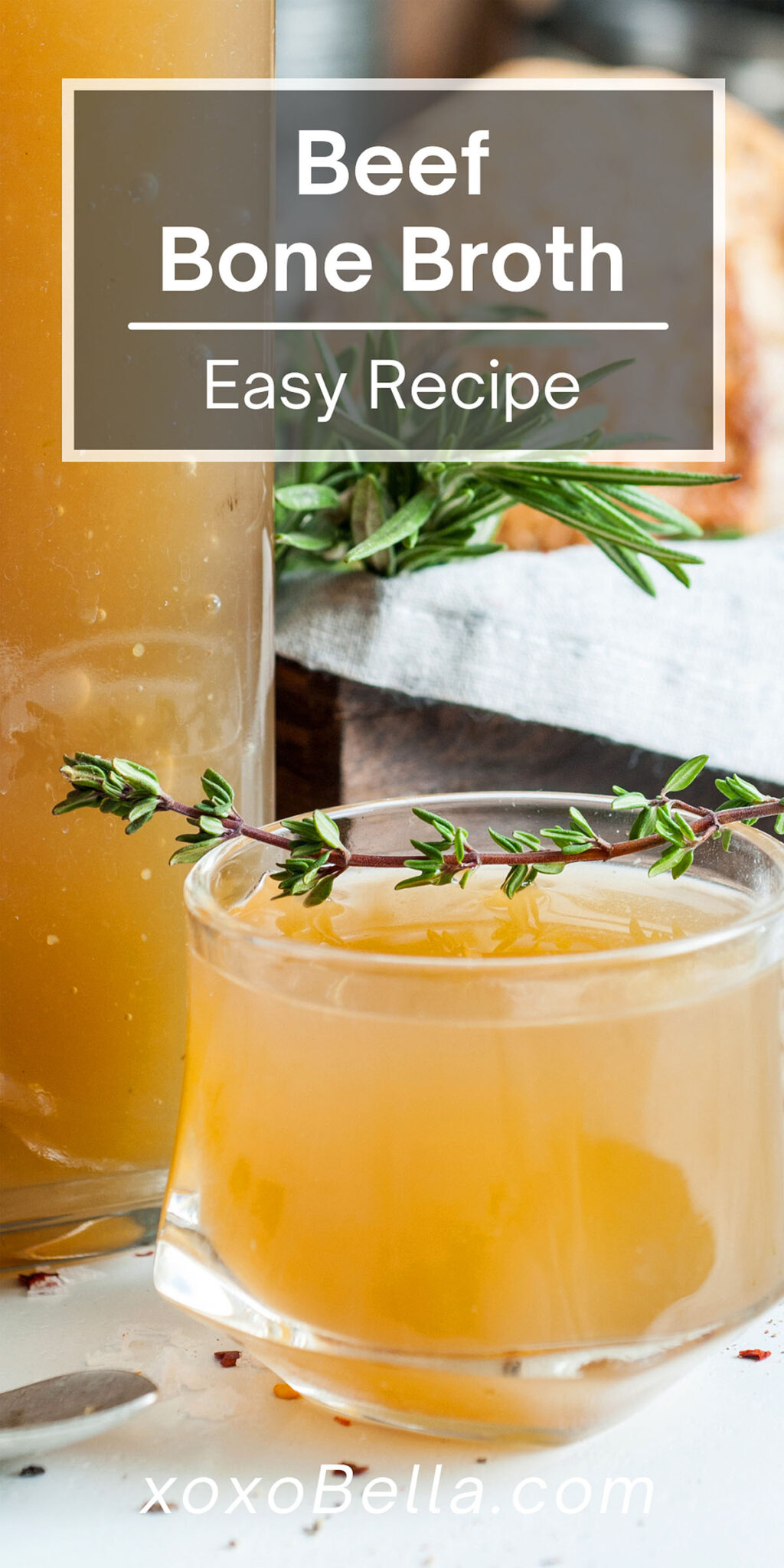 Beef Bone Broth Recipe - xoxoBella