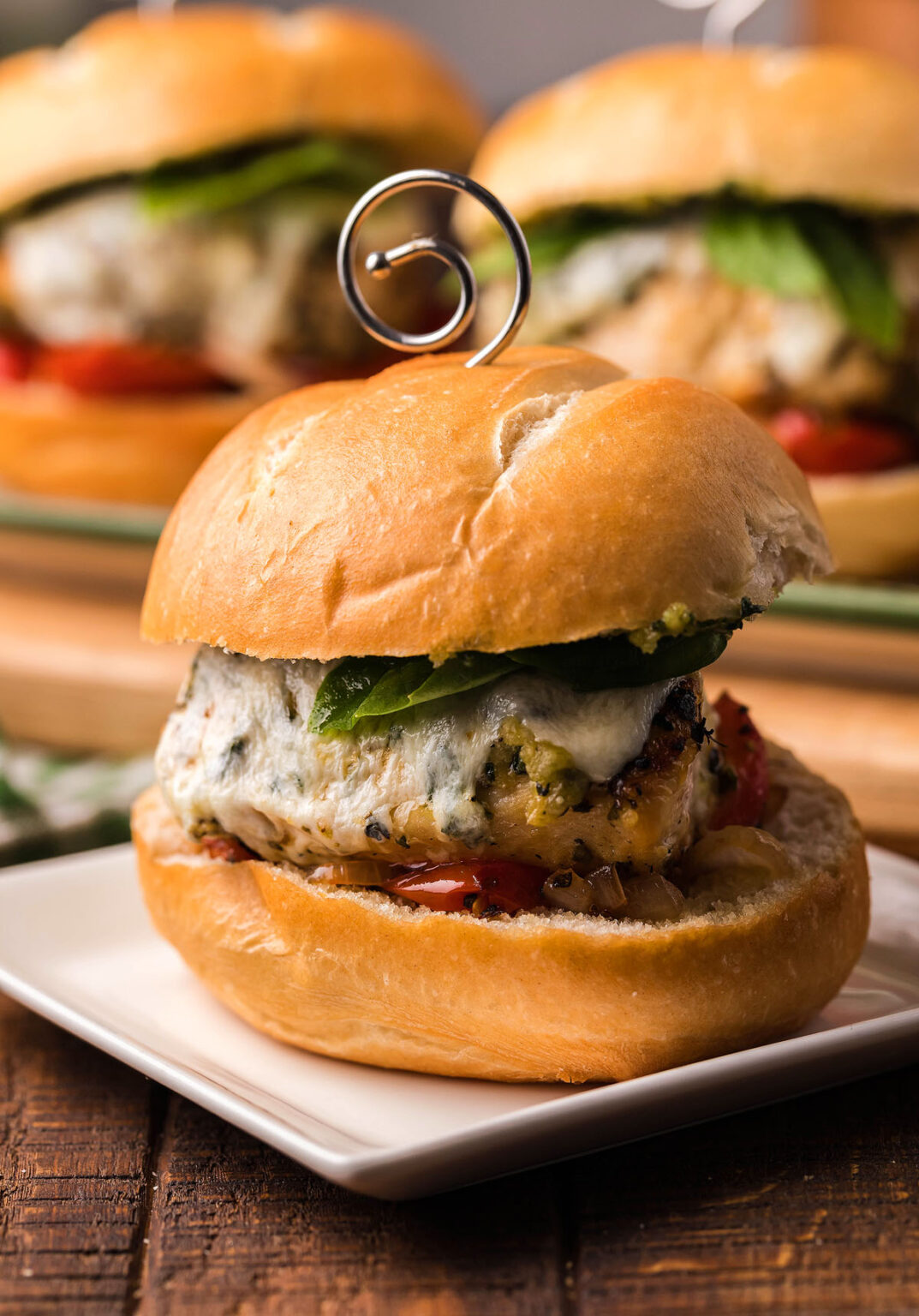 Italian Chicken Pesto Sandwich - xoxoBella