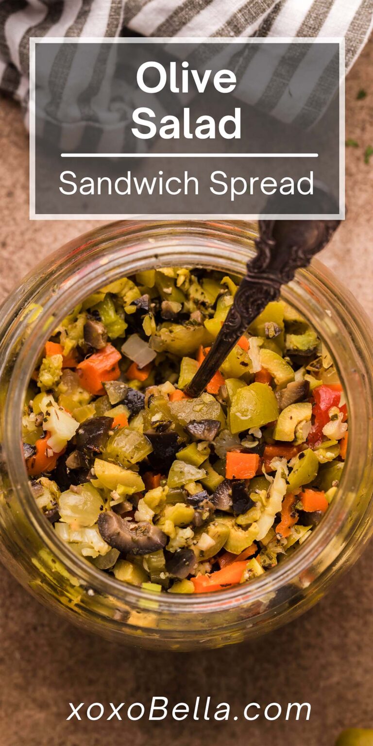 Olive Salad Muffaletta Spread - xoxoBella