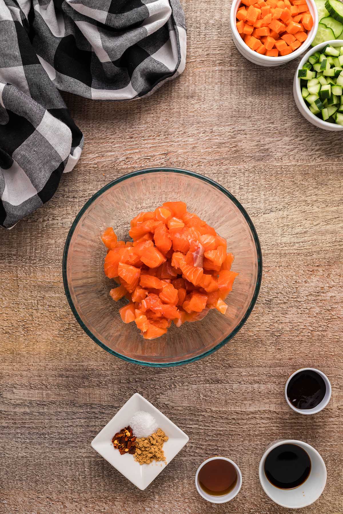 Baked Salmon Sushi Muffins - xoxoBella