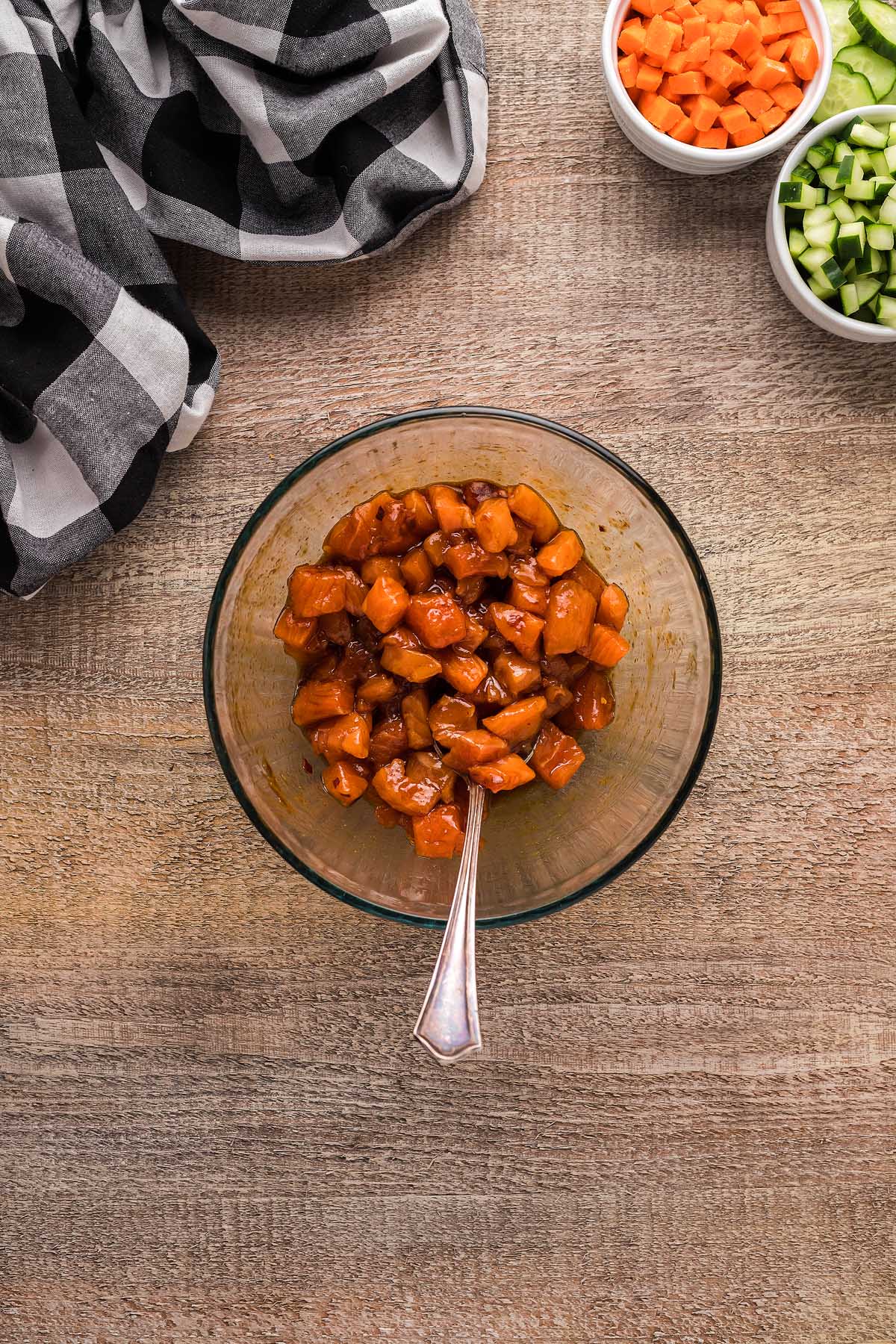 Baked Salmon Sushi Muffins - xoxoBella