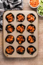 Baked Salmon Sushi Muffins - xoxoBella