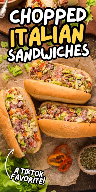 Chopped Italian Sandwich - xoxoBella