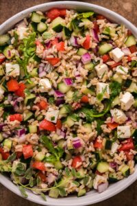 Italian Rice Salad - Insalata di Riso - xoxoBella