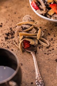 Chocolate Pancake Spaghetti - xoxoBella