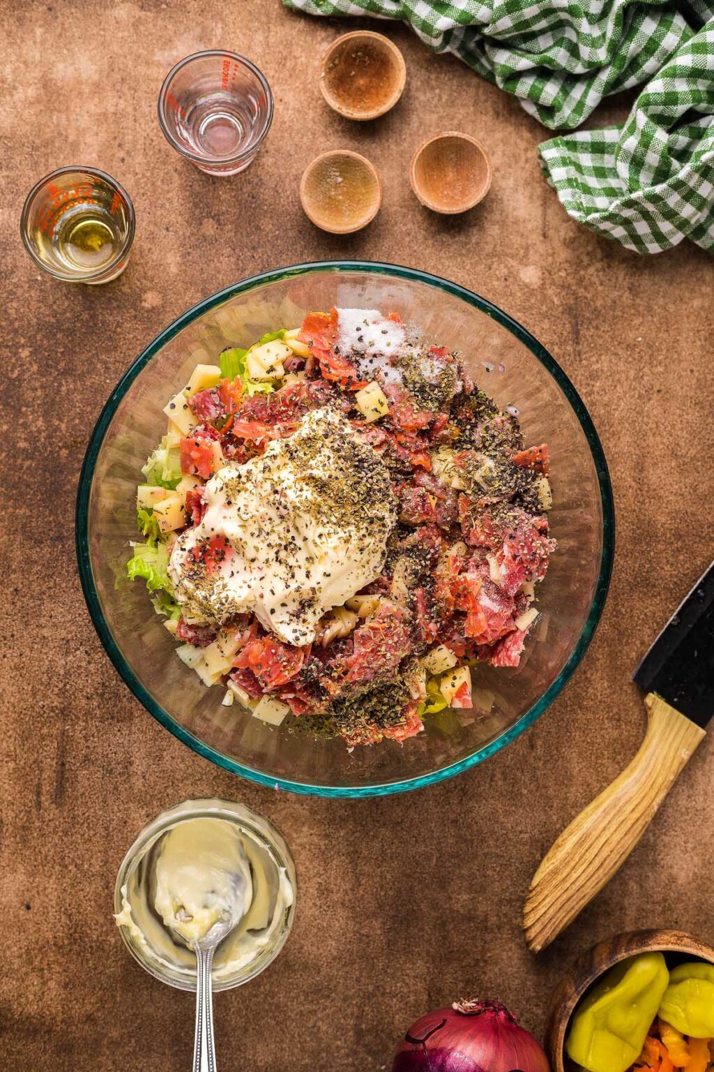 Chopped Italian Sandwich - xoxoBella