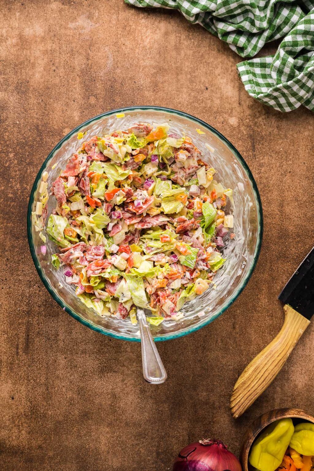 Chopped Italian Sandwich - xoxoBella